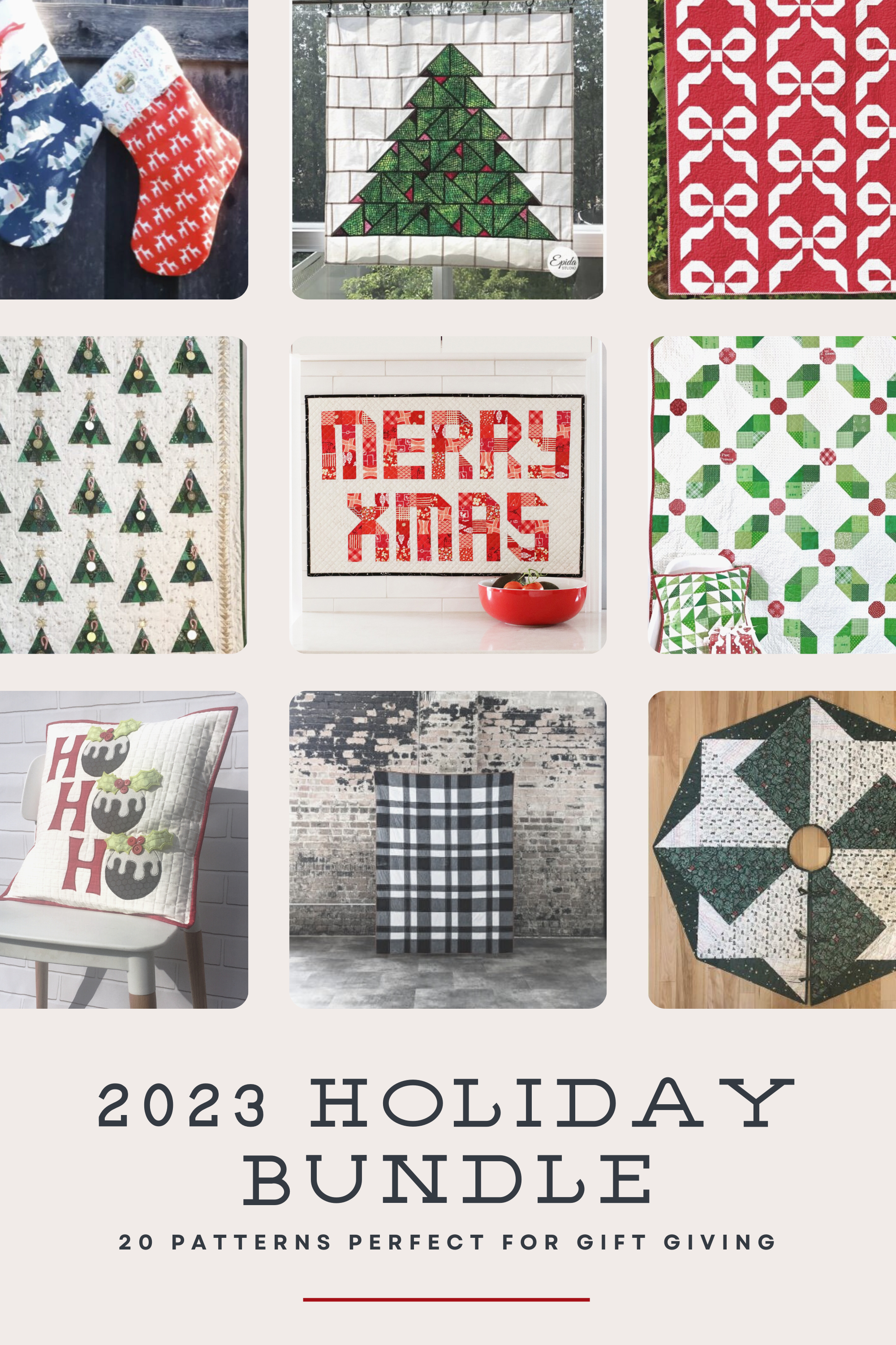 2023 Holiday Bundle: Perfect for Gift Giving – Quiltd Studios